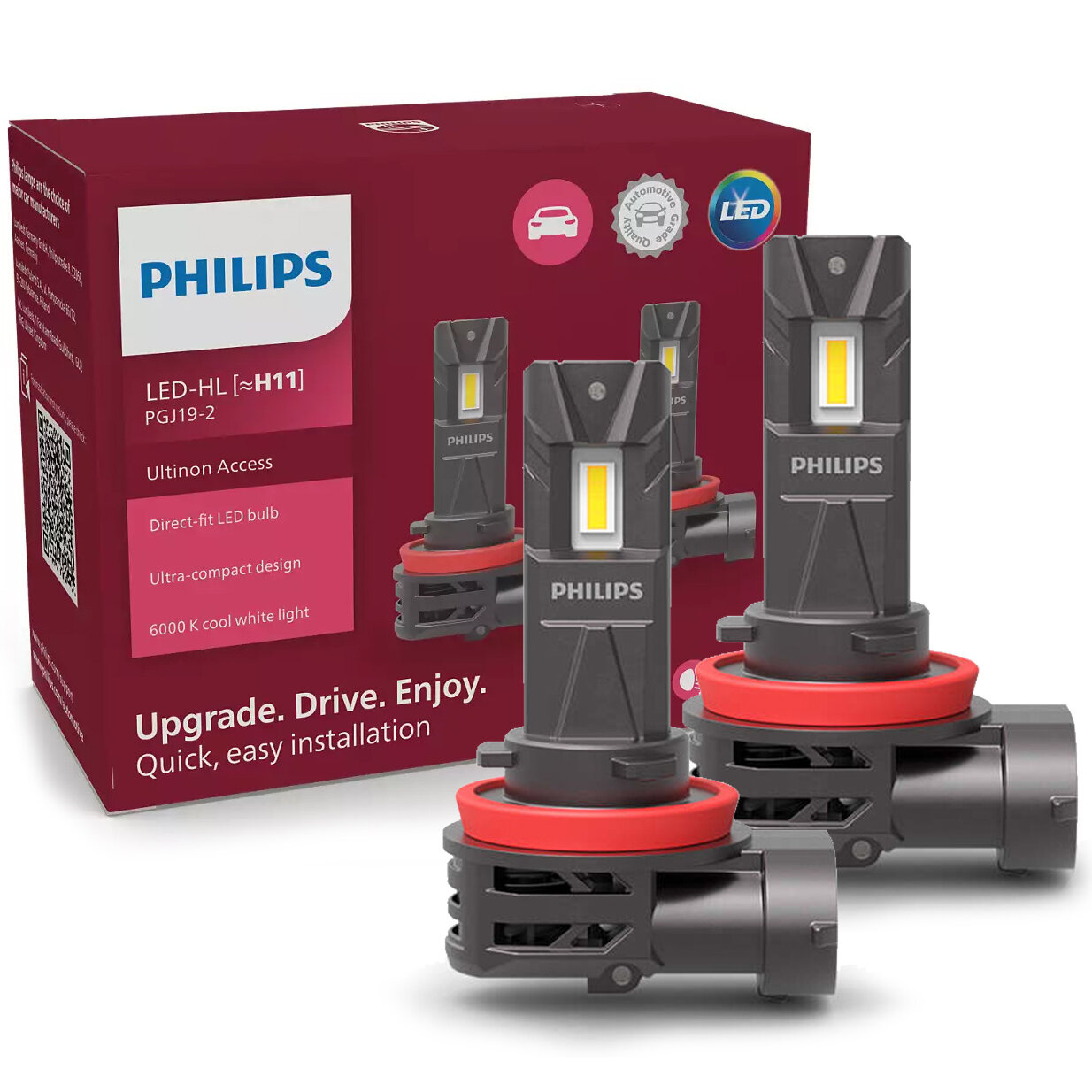 Żarówki Philips H11 LED Access 12V 20W 6000K komplet